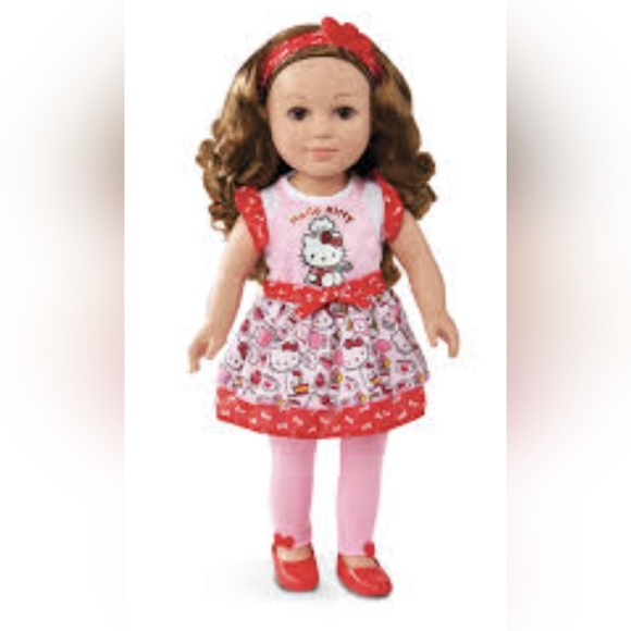 Hello Kitty | Toys | My Life As Poseable Hello Kitty Baker 8 Doll ...